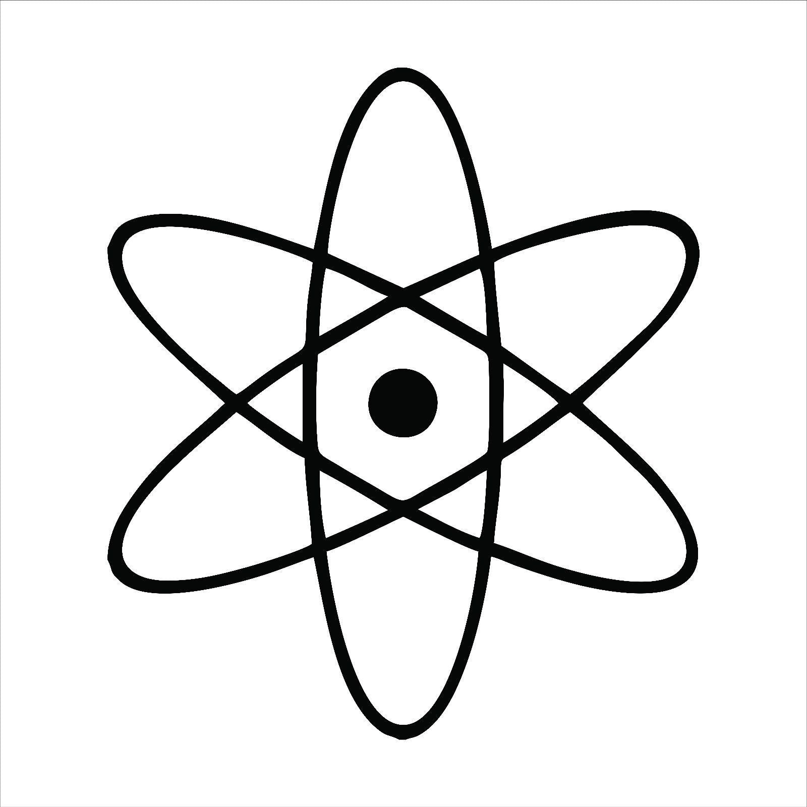 Atom Symbol Science Vinyl Decal Sticker – Decals Hut