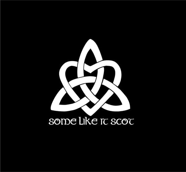 Celtic Trinity Heart Knot Some Like It Scot custom car decal Scottish ...