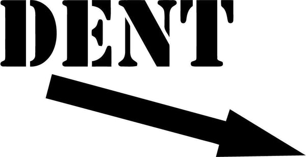 Dent Vinyl Car Window Laptop Decal Sticker – Decals Hut