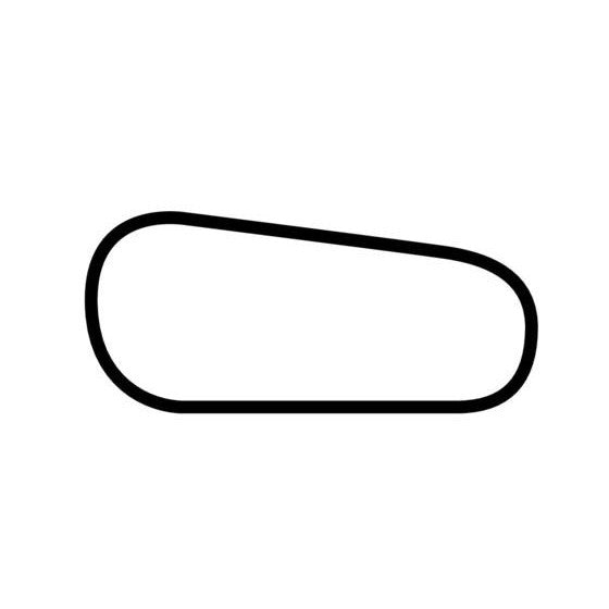 Gateway Motorsports Park Oval Circuit Race Track Outline Vinyl Decal S ...
