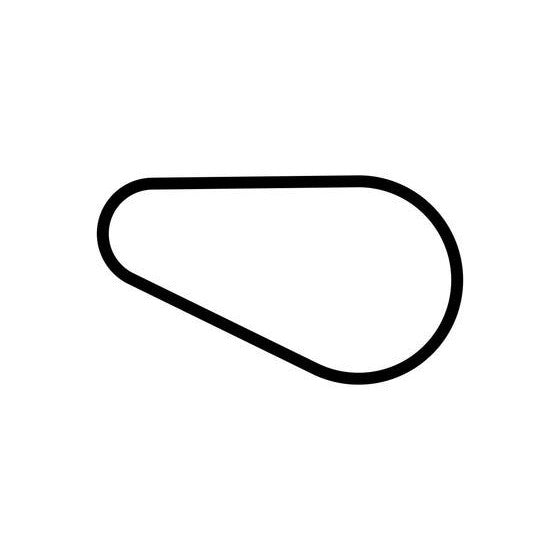Highlands Motorsports Park B Race Track Outline Vinyl Decal Sticker ...