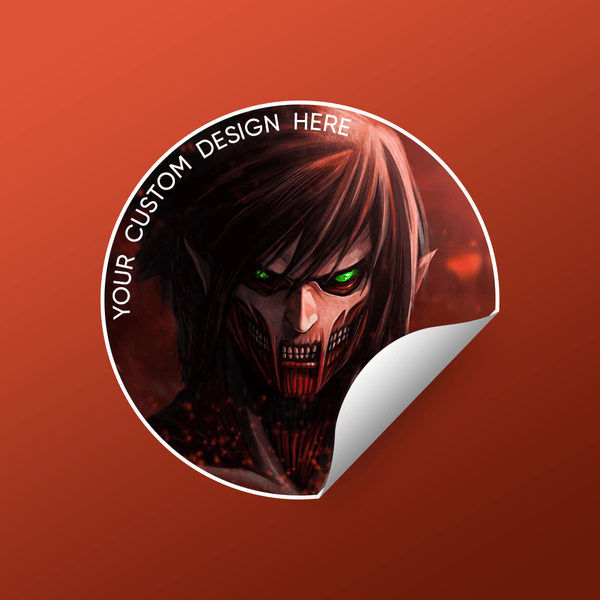 25 Custom Design Label 2 Inch Round Sticker – Decals Hut