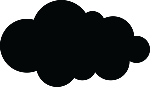 Realistic Sky Cloud Nursery Wall Decor Vinyl Decal Sticker Style 012 ...