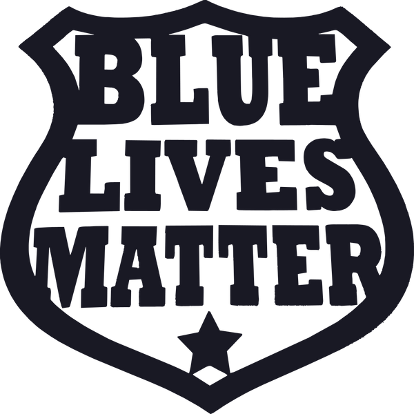 Blue Lives Matter Shield Sticker Decal Car Truck Window Police Support ...