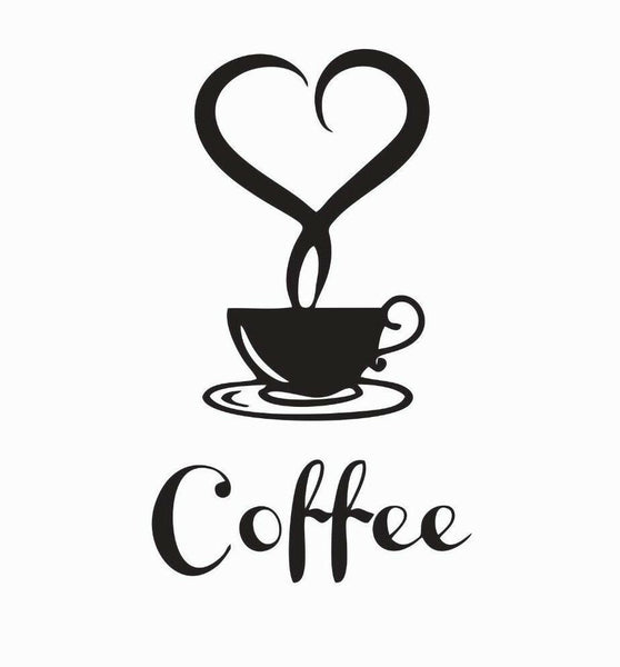 Coffee Lovers Vinyl Die Cut Car Decal Sticker – Decals Hut