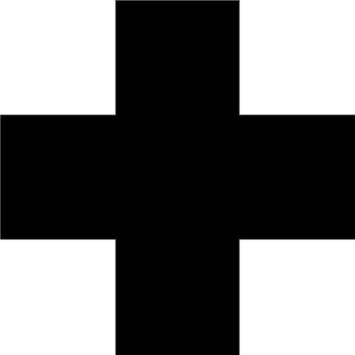 First Aid Symbol vinyl decal sticker emergency supplies kit box trauma ...