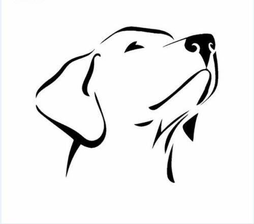 LABRADOR DOG Vinyl Decal Sticker Car Window Wall – Decals Hut