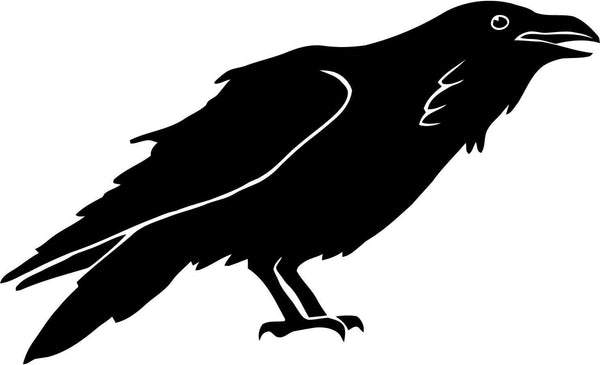 Raven Vinyl Car Window Laptop Decal Sticker – Decals Hut
