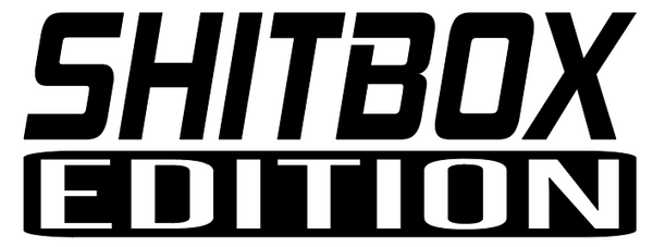 SHITBOX Edition Text Funny Car Truck Vinyl Decal Sticker – Decals Hut