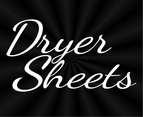 dryer sheets labels vinyl decals stickers – Decals Hut